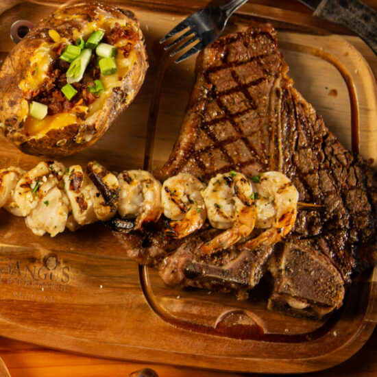 Our Menu - Angus Steakhouse and Seafood